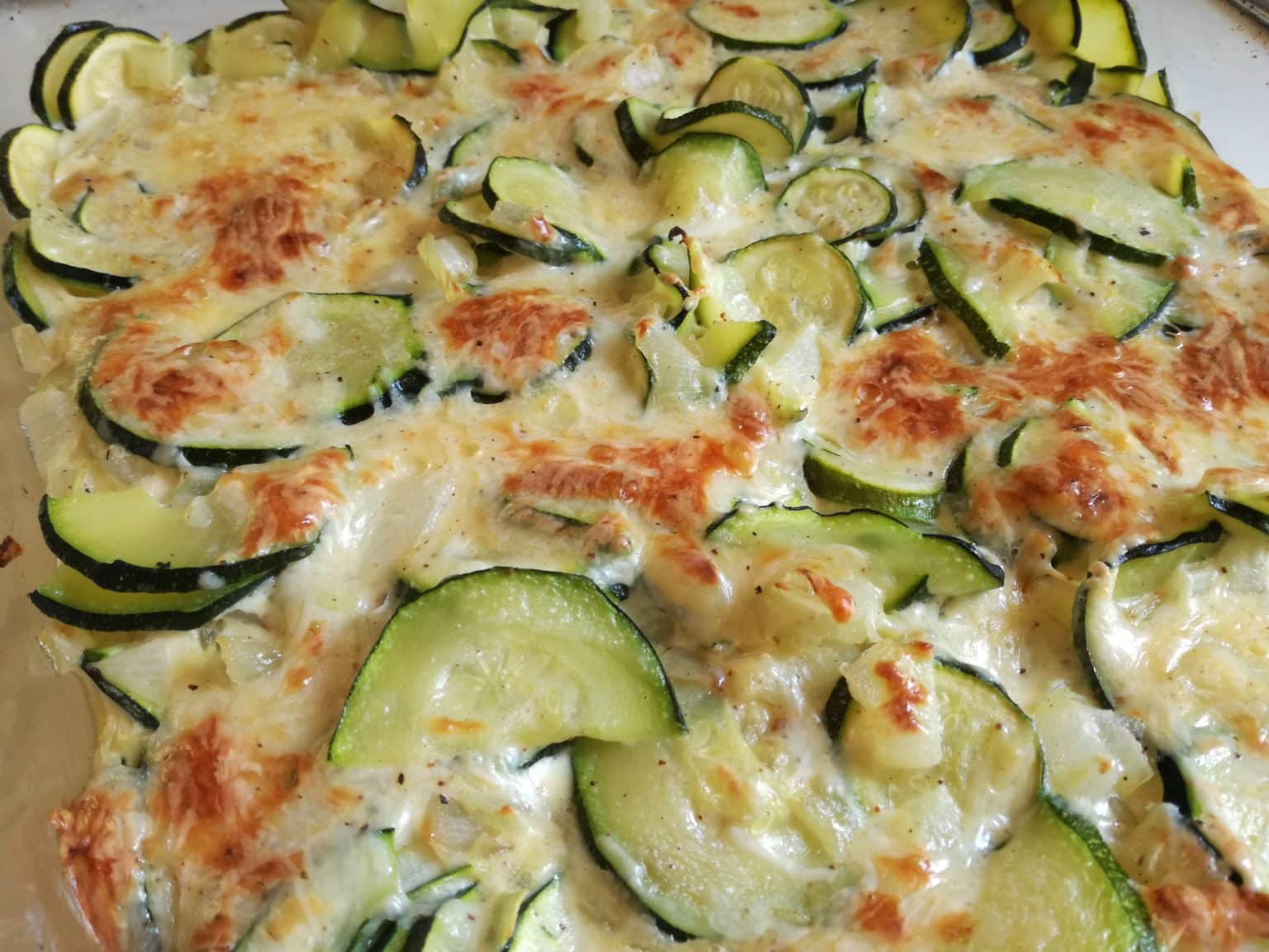 Recette du gratin de courgette - Le blog de Kline